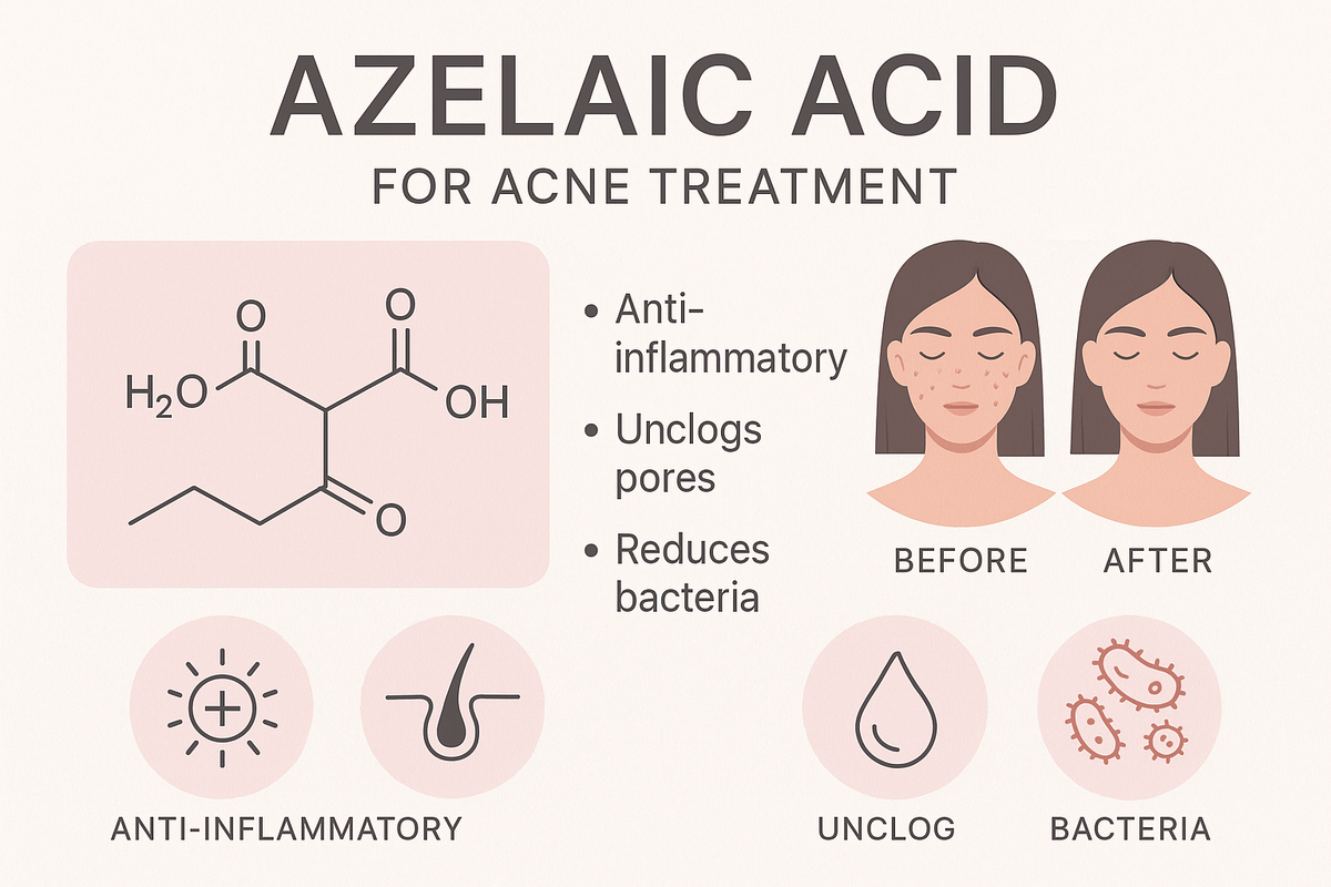 What's the role of azelaic acid in acne treatment? – KBL Cosmetics