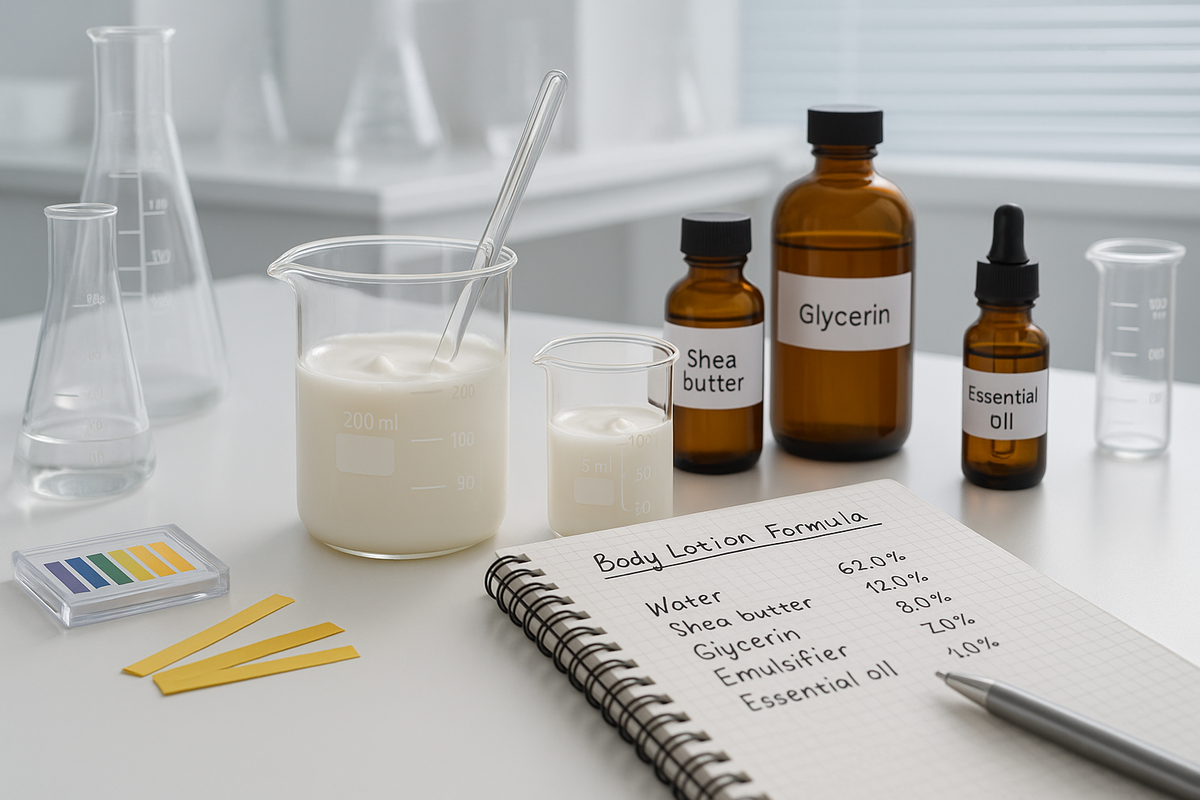 What are the essential ingredients in a body lotion formula? – KBL ...