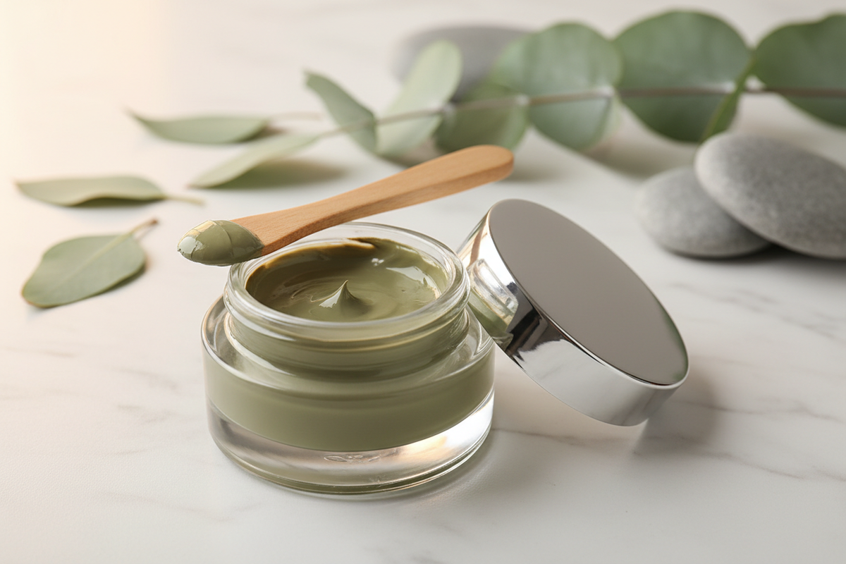 How does a clay mask work to absorb oil and impurities? – KBL Cosmetics