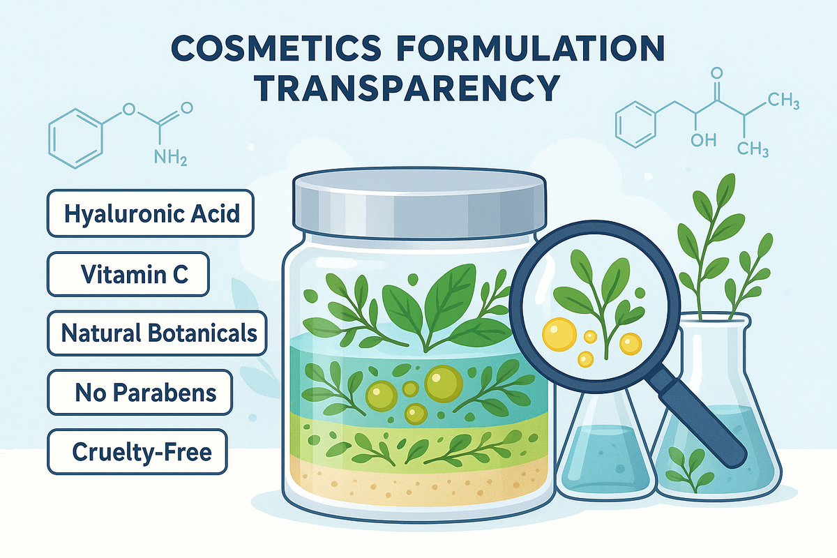 What does formulation transparency mean in cosmetics? – KBL Cosmetics