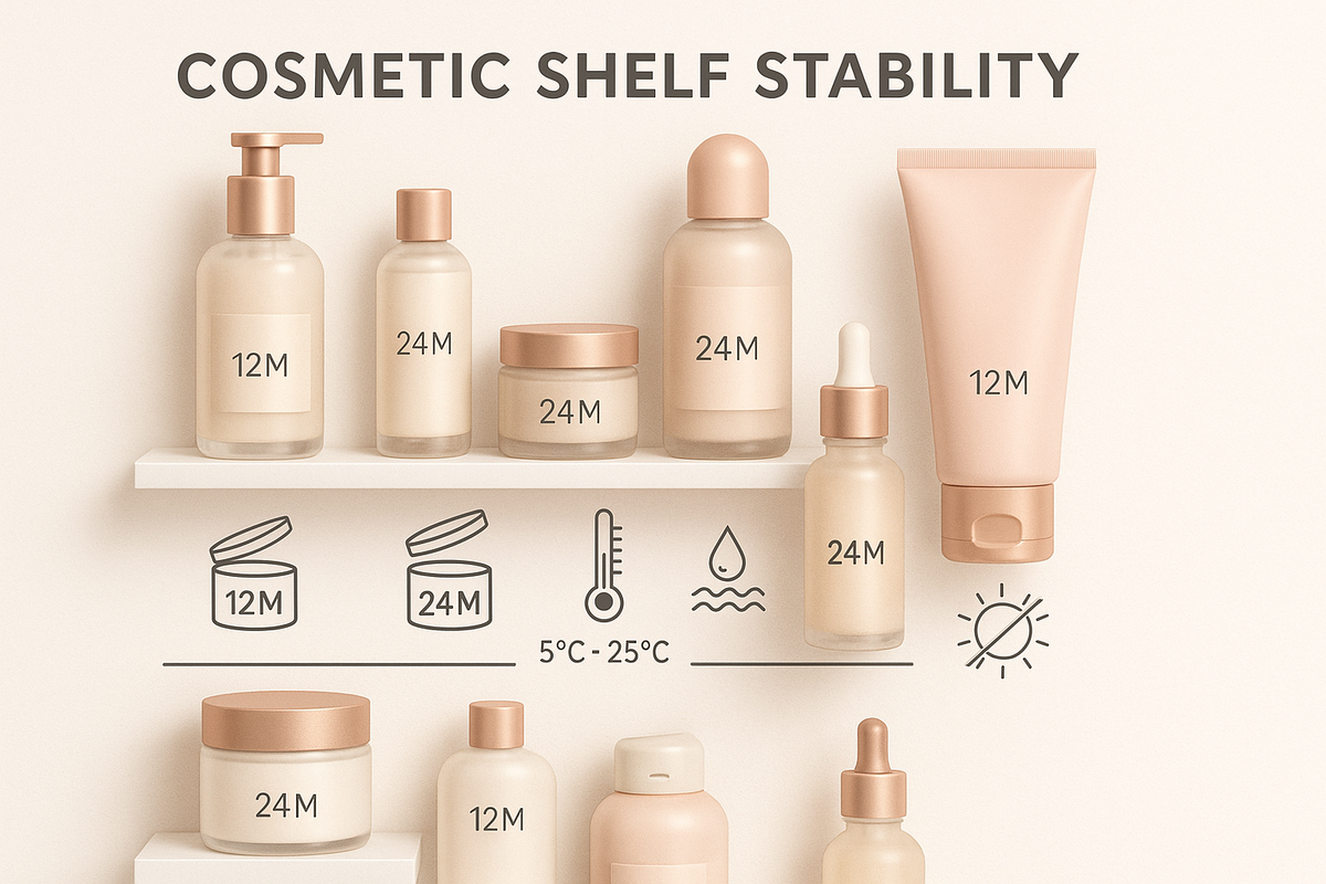 What does shelf stability in cosmetics mean and why is it important ...