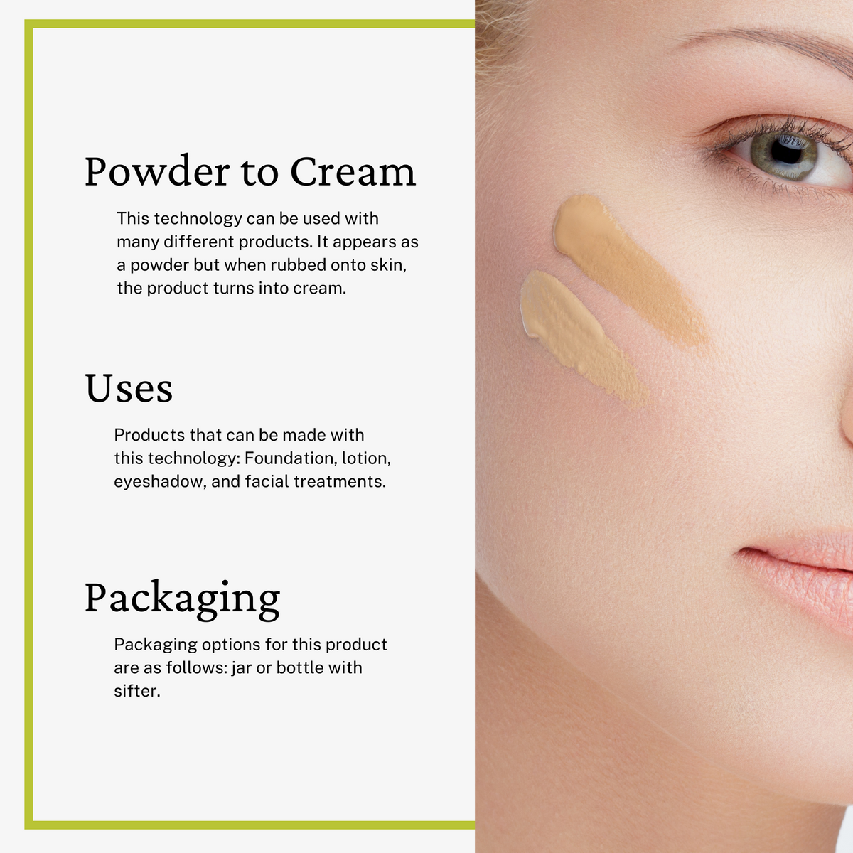 Powder to Cream – KBL Cosmetics